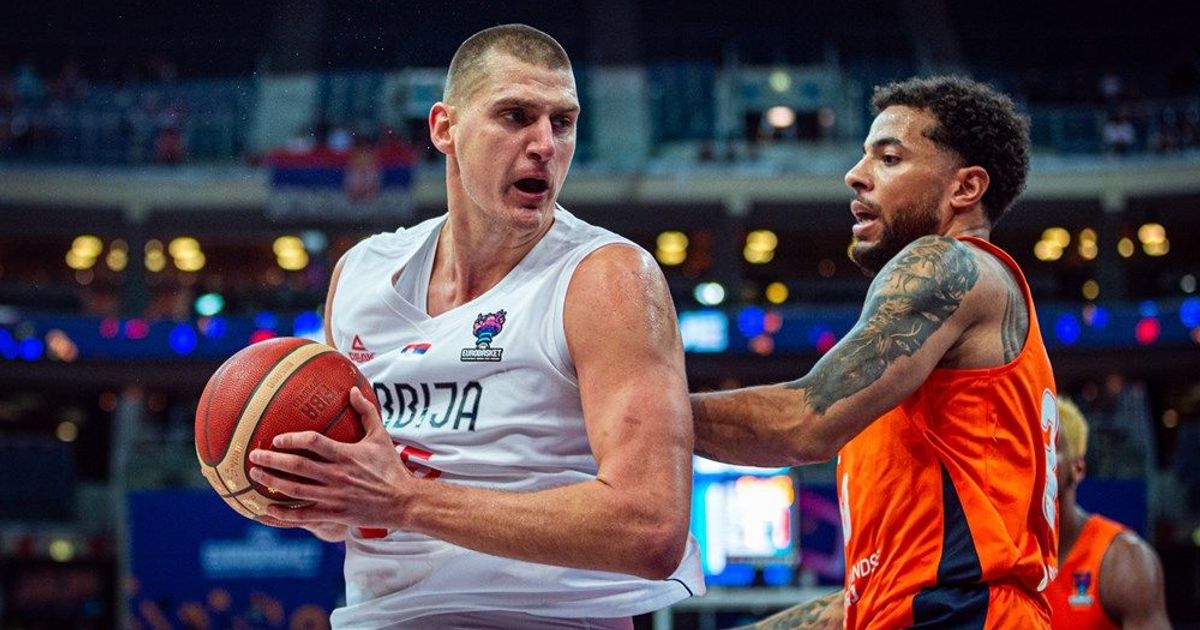 Nikola Jokic | Serbia v Netherlands - FIBA EuroBasket 2022 - Courtside 1891