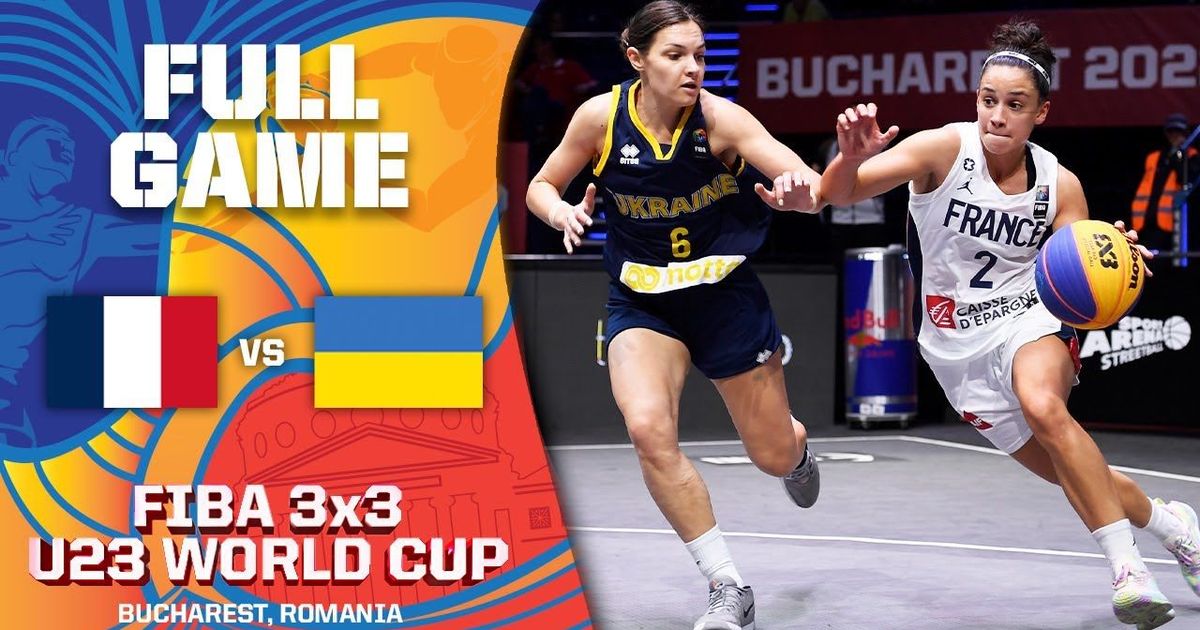 France v Ukraine | Women | Full Game | FIBA 3x3 U23 World Cup 2022 - Courtside 1891