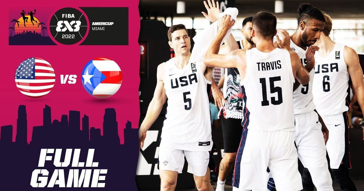 USA 🇺🇸 vs Puerto Rico🇵🇷 | Gold Medal Game | Full Game | FIBA 3x3 ...