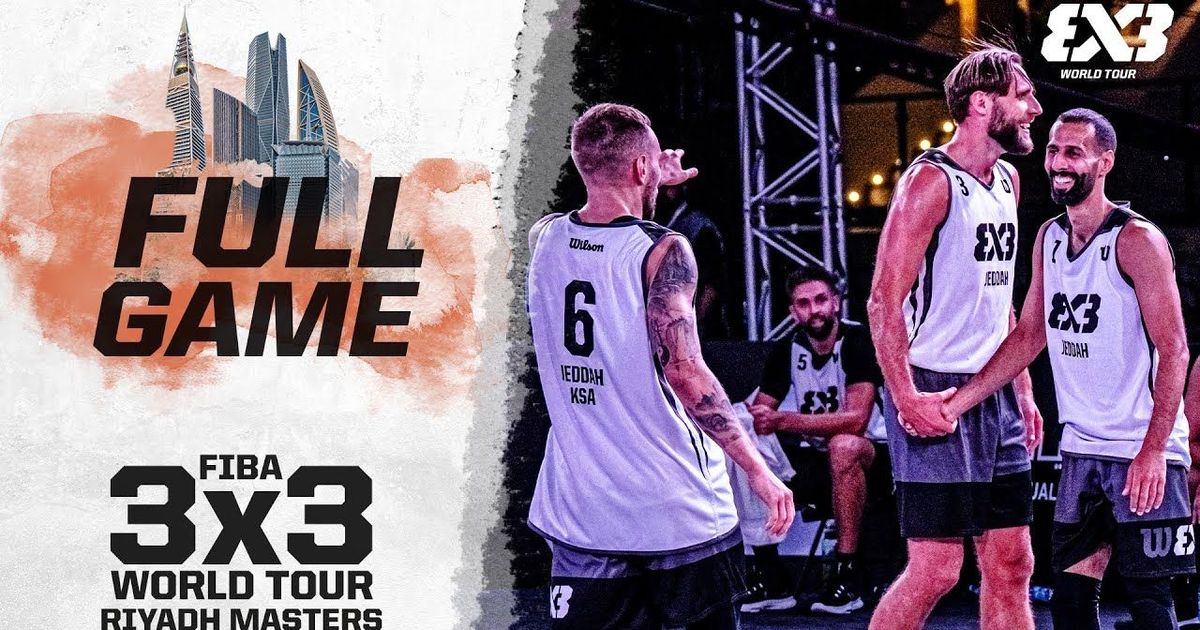 Jeddah vs Changhua | Full Game | FIBA 3x3 World Tour Riyadh 2022 ...