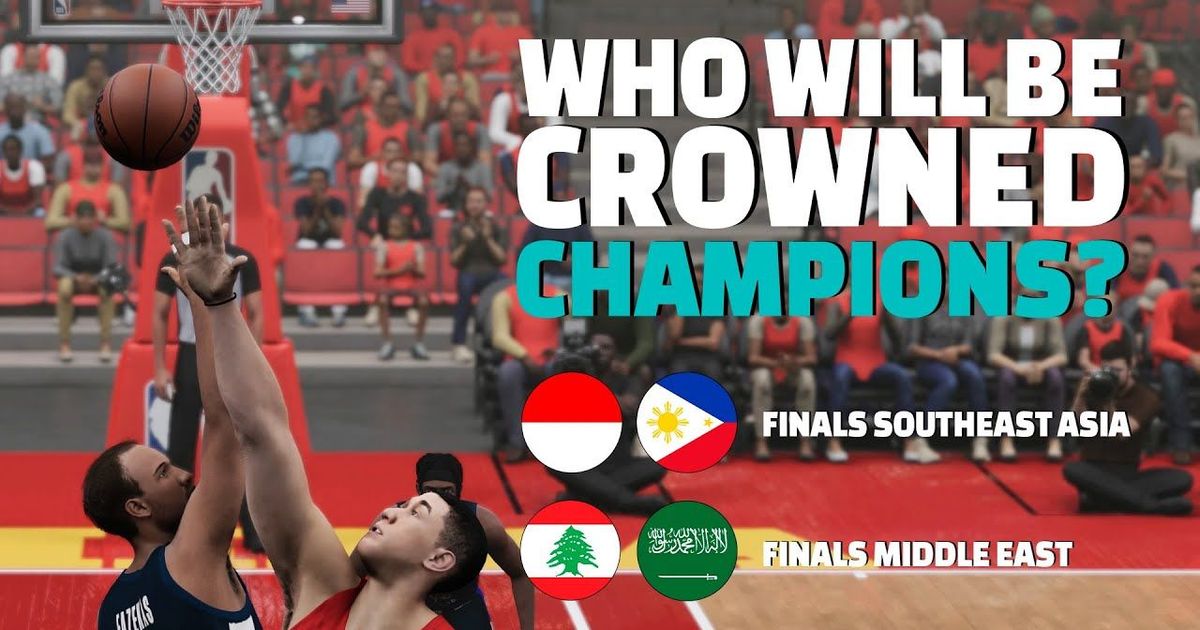 Finals Asia 2023 | eFIBA Season 1 🏀 | 5v5 NBA2K Pro Am mode - Courtside 1891