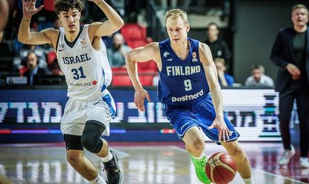 Sasu Salin | Israel v Finland - FIBA World Cup Qualifier – Window 6 ...