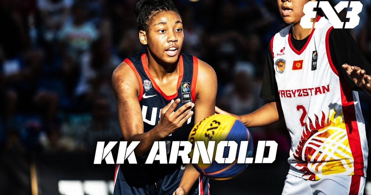 KK Arnold is a force of nature 🤯⚡ | Fiba 3x3 Mixtape - Courtside 1891