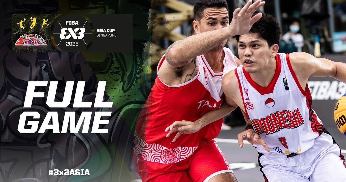 Indonesia vs Tahiti | Men | Full Game | FIBA 3x3 Asia Cup 2023 ...