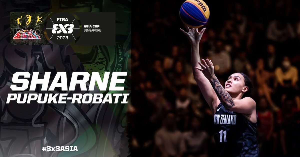 New Zealand's Sharne Pupuke-Robati shines at FIBA 3x3 Asia Cup🇳🇿💪