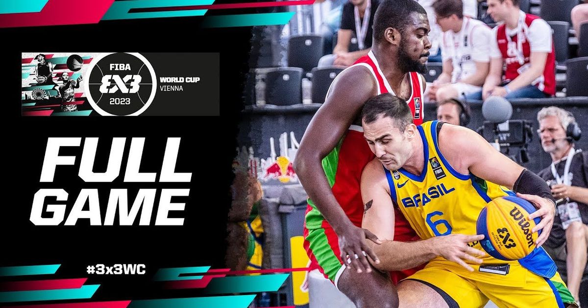 Brazil 🇧🇷 vs Madagascar 🇲🇬 | Men | Full Game | FIBA 3x3 World Cup 2023 ...