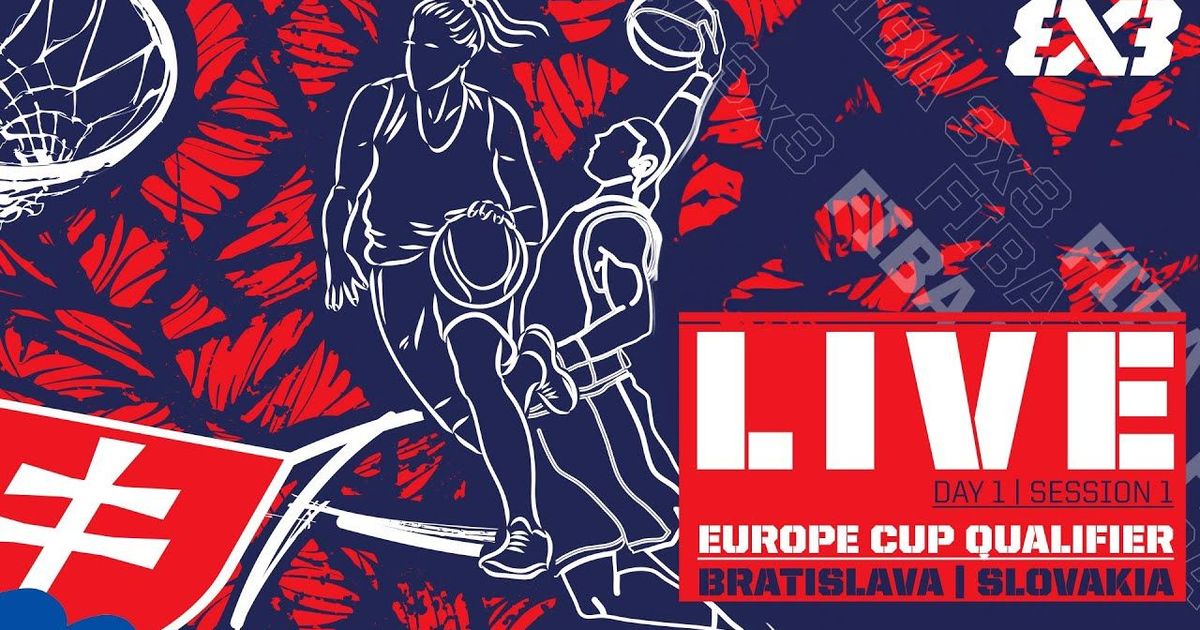 RE-LIVE | FIBA 3x3 Europe Cup Qualifier 2023 | Bratislava | Day 1 ...