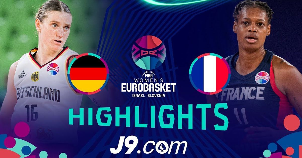 Germany 🇩🇪 vs France 🇫🇷 | J9 Highlights | FIBA #EuroBasketWomen 2023 - Courtside 1891