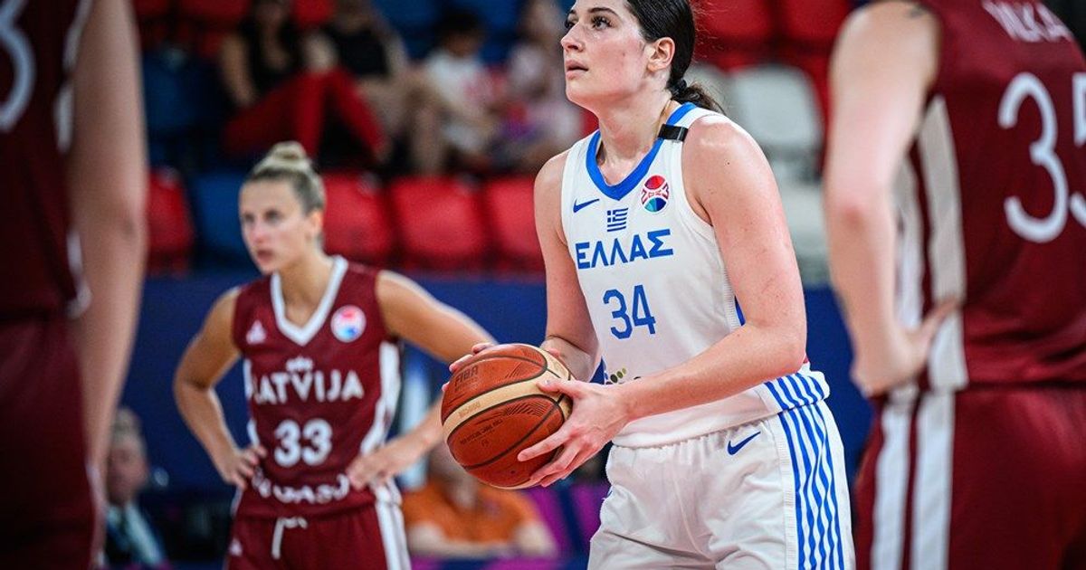 Mariella Fasoula | Greece v Latvia