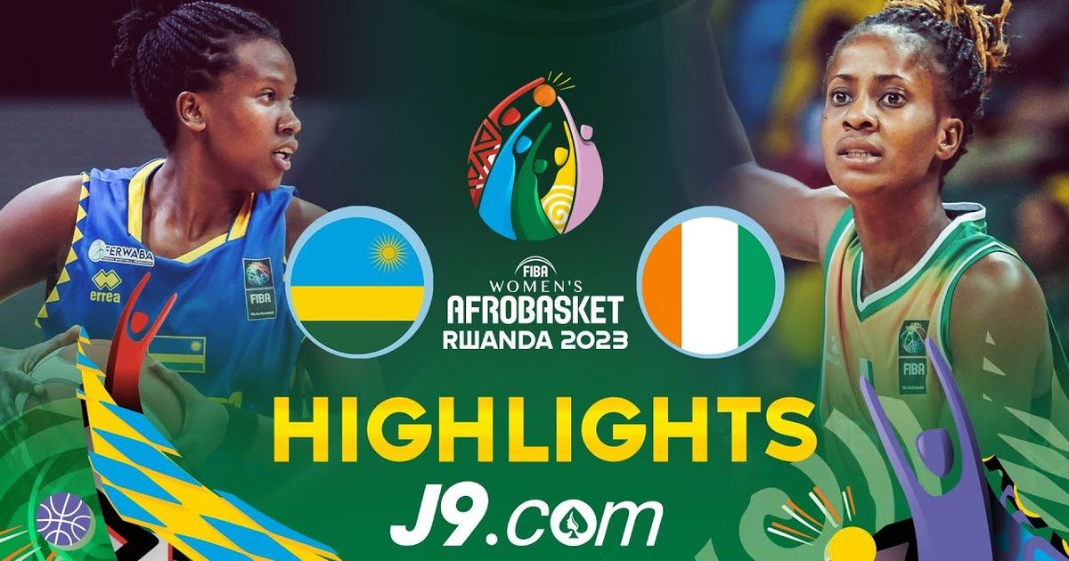 Rwanda 🇷🇼 v Cote d'Ivoire 🇨🇮 | Group Phase | J9 Highlights | FIBA Women ...