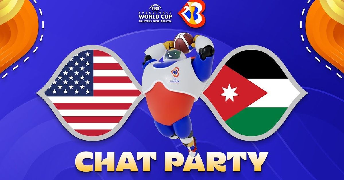 USA v Jordan – World Cup Chat Party | ⚡🏀 #FIBAWC | #WinForAll ...