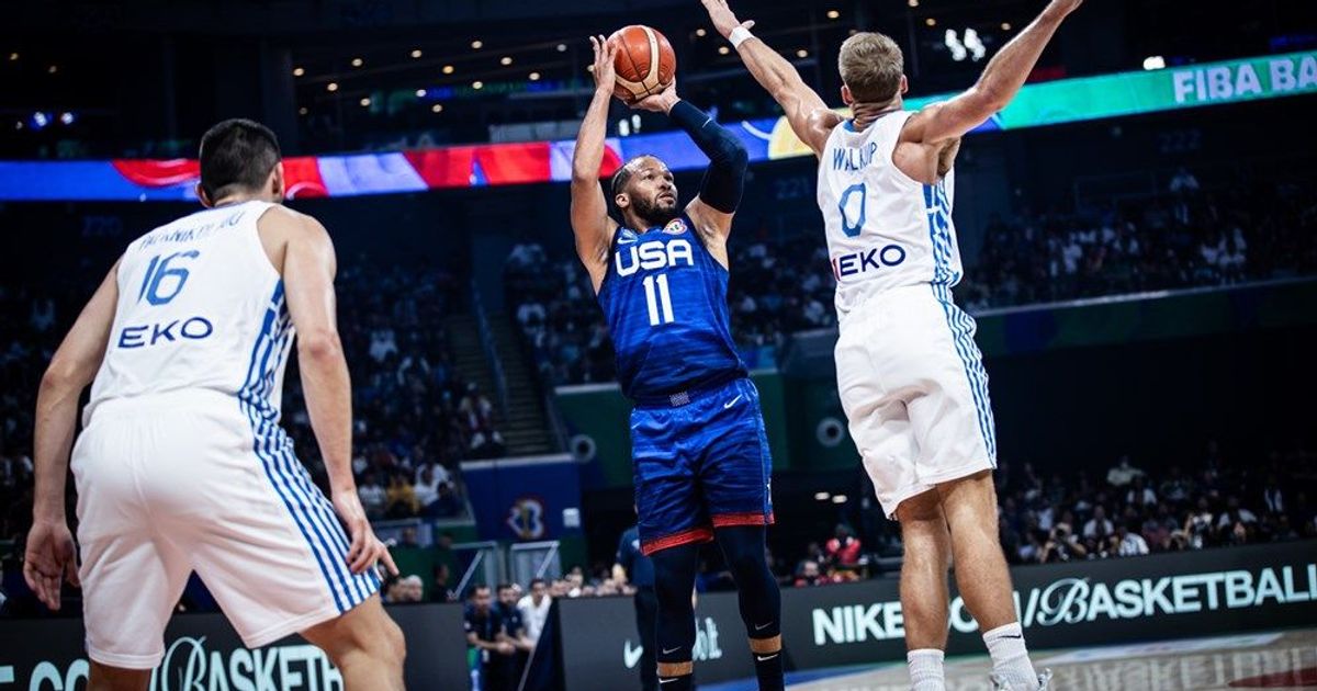Greece v USA - FIBA Basketball World Cup 2023 - 5 minute game ...