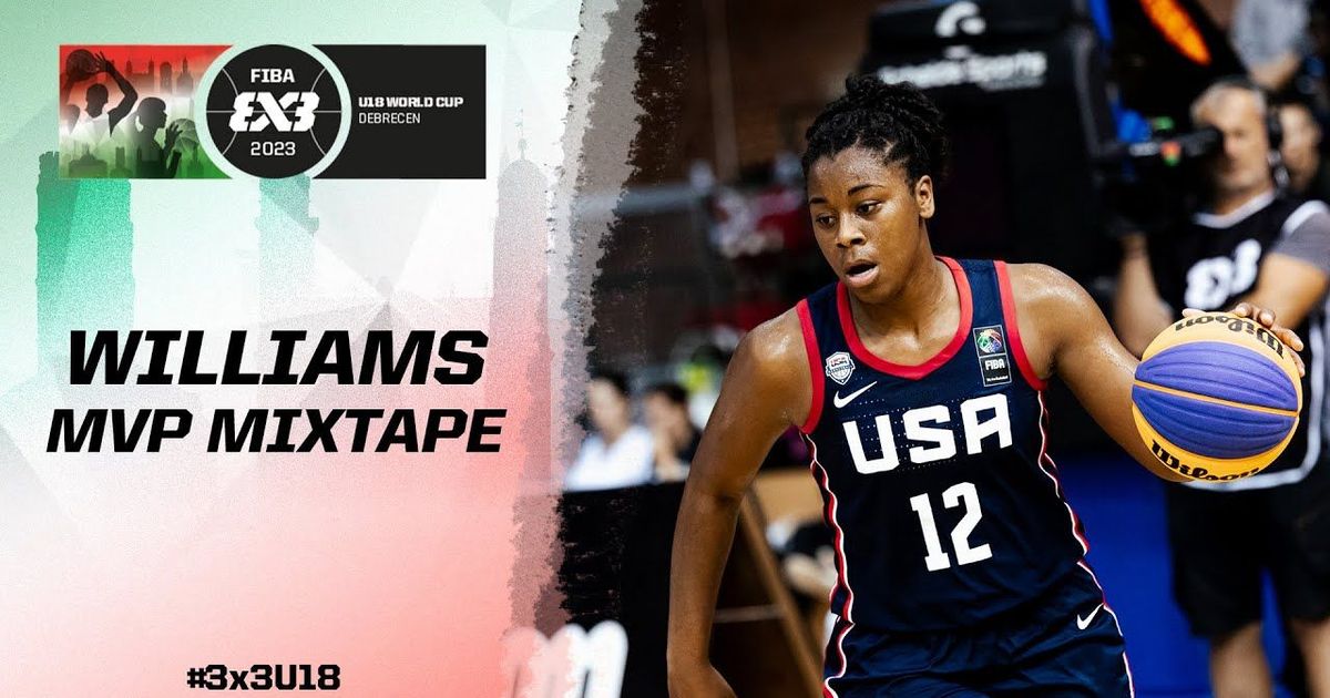 Mikaylah Williams | MVP Mixtape | FIBA 3x3 U18 World Cup 2023 - Courtside 1891