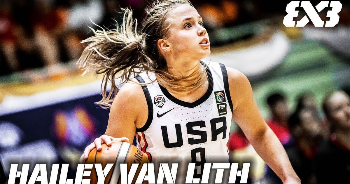 Hailey van Lith ballin' hard 🇺🇸🔥 FIBA 3x3 Mixtape 2023 🔥 - Courtside 1891