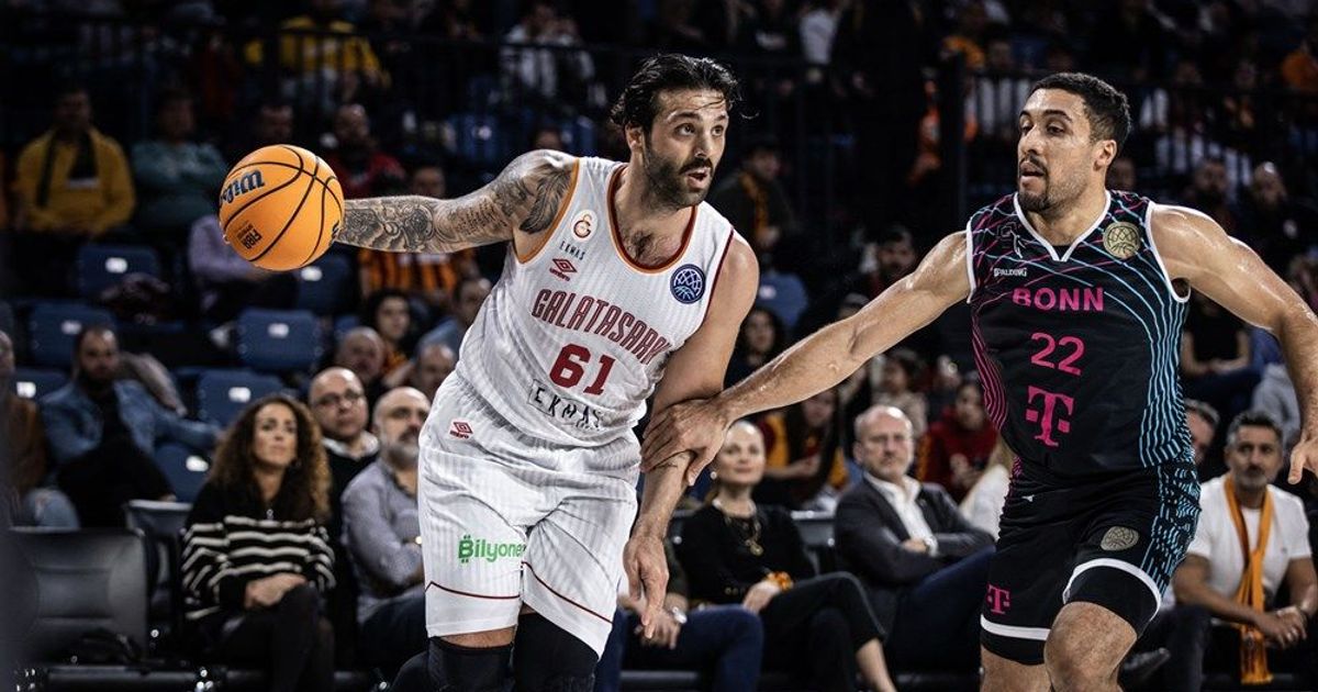 Galatasaray EKMAS v Telekom Baskets Bonn - BCL - Full Game - Courtside 1891