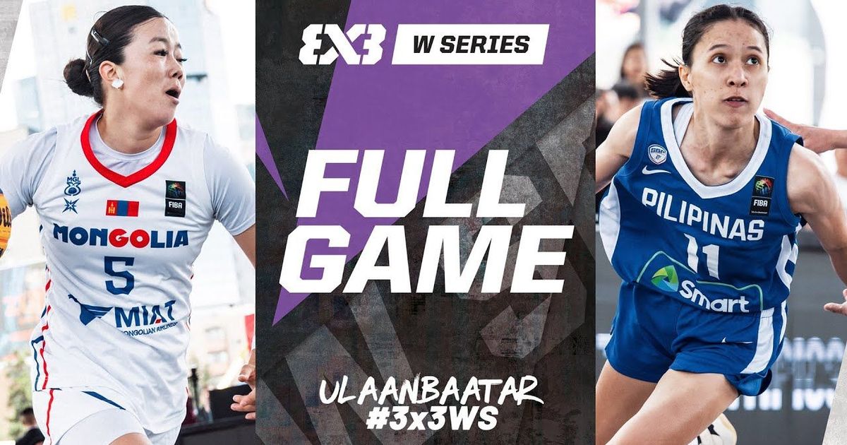Mongolia 🇲🇳 vs Philippines 🇵🇭 | Full Pool Game | FIBA 3x3 Women's Series Ulaanbaatar Stop 2024 ...