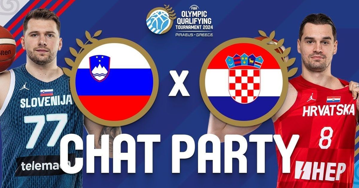Slovenia v Croatia | Full Basketball Game | FIBA Olympic Qualifying ...