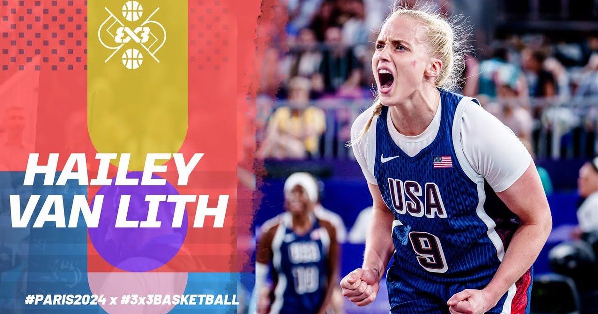 Hailey Van Lith is a 3x3 Basketball Olympic Medalist - Paris 2024 ...
